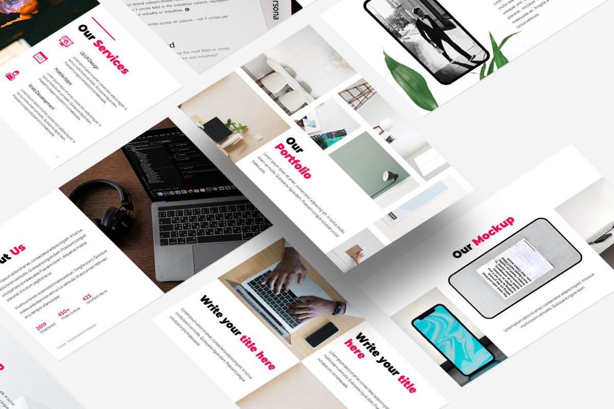 Caster - Keynote Presentation Template | Nulivo Market
